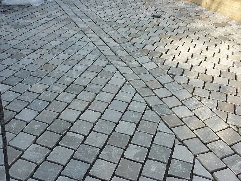 Pavé Kandla GRAY 20 x 14 cm Épaisseur 2 à 4 cm – Pierre Naturelle pour ...